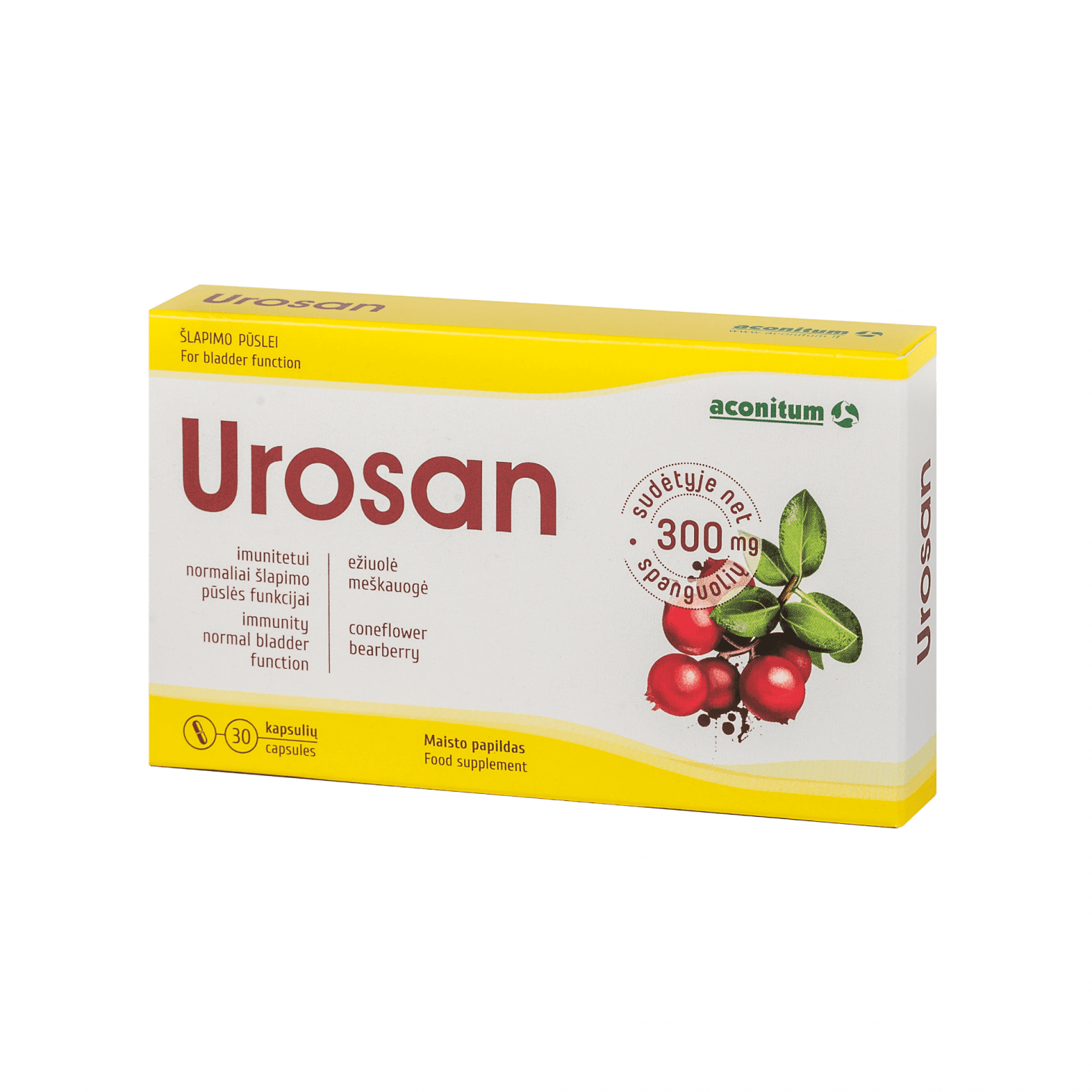 UROSAN kapsulės N30 | BENU vaistinė internete – Nes jūs