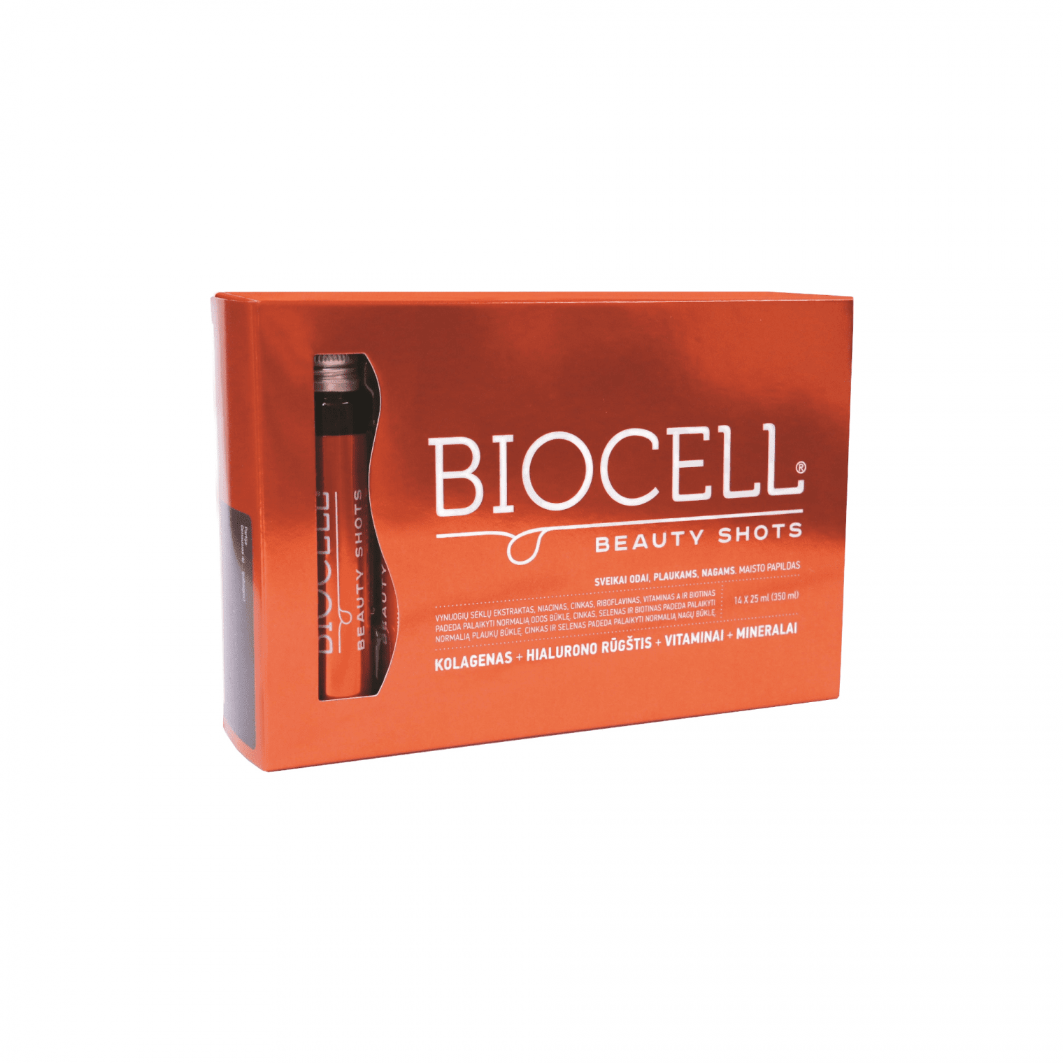 BIOCELL Beauty Shots 25 ml, N14 | BENU vaistinė internet
