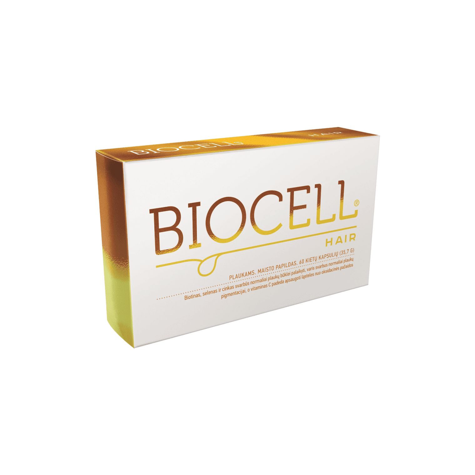 Biocell Hair kapsulės N60 | BENU vaistinė internete – N