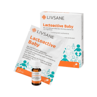 LIVSANE Lactoactive Baby probiotikų lašai kūdikiams ...