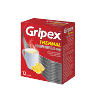 Gripex Thermal 1000 mg/100 mg/12,2 mg milteliai geri ...
