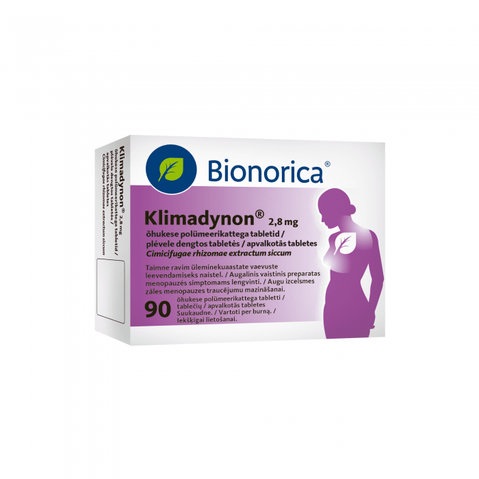 Klimadynon 2,8 mg plėvele dengtos tabletės N90 | BEN ...