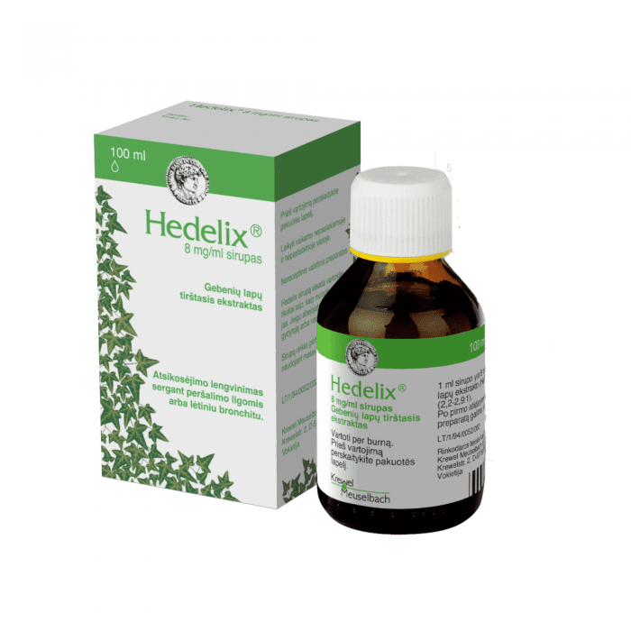Hedelix 8 mg/ml sirupas 100 ml | BENU vaistinė inter ...