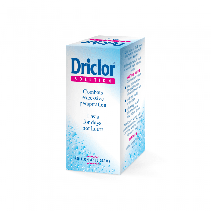 DRICLOR antiperspirantas (tirpalas) su 20 proc. aliu ...
