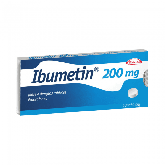 IBUMETIN 200 mg plėvele dengtos tabletės N10 | BENU ...