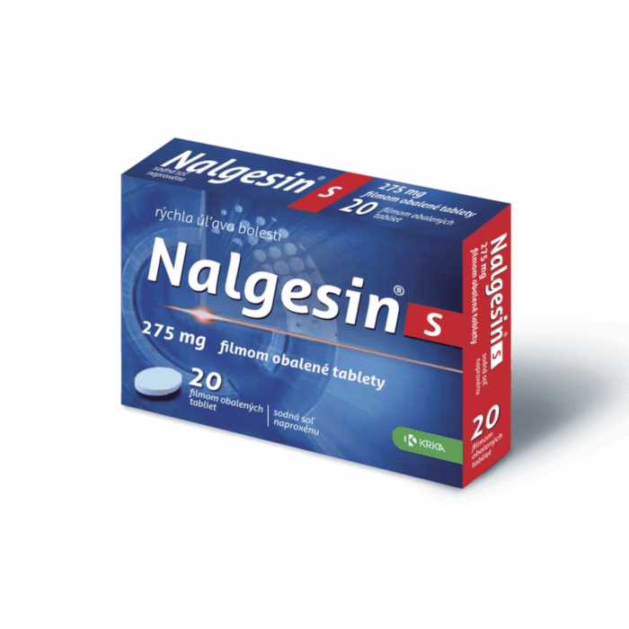 Nalgesin S 275 mg plėvele dengtos tabletės N20 | BEN ...