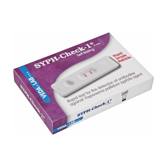 VEDALAB SYPH-CHECK sifilio nustatymo testas N1 | BEN ...