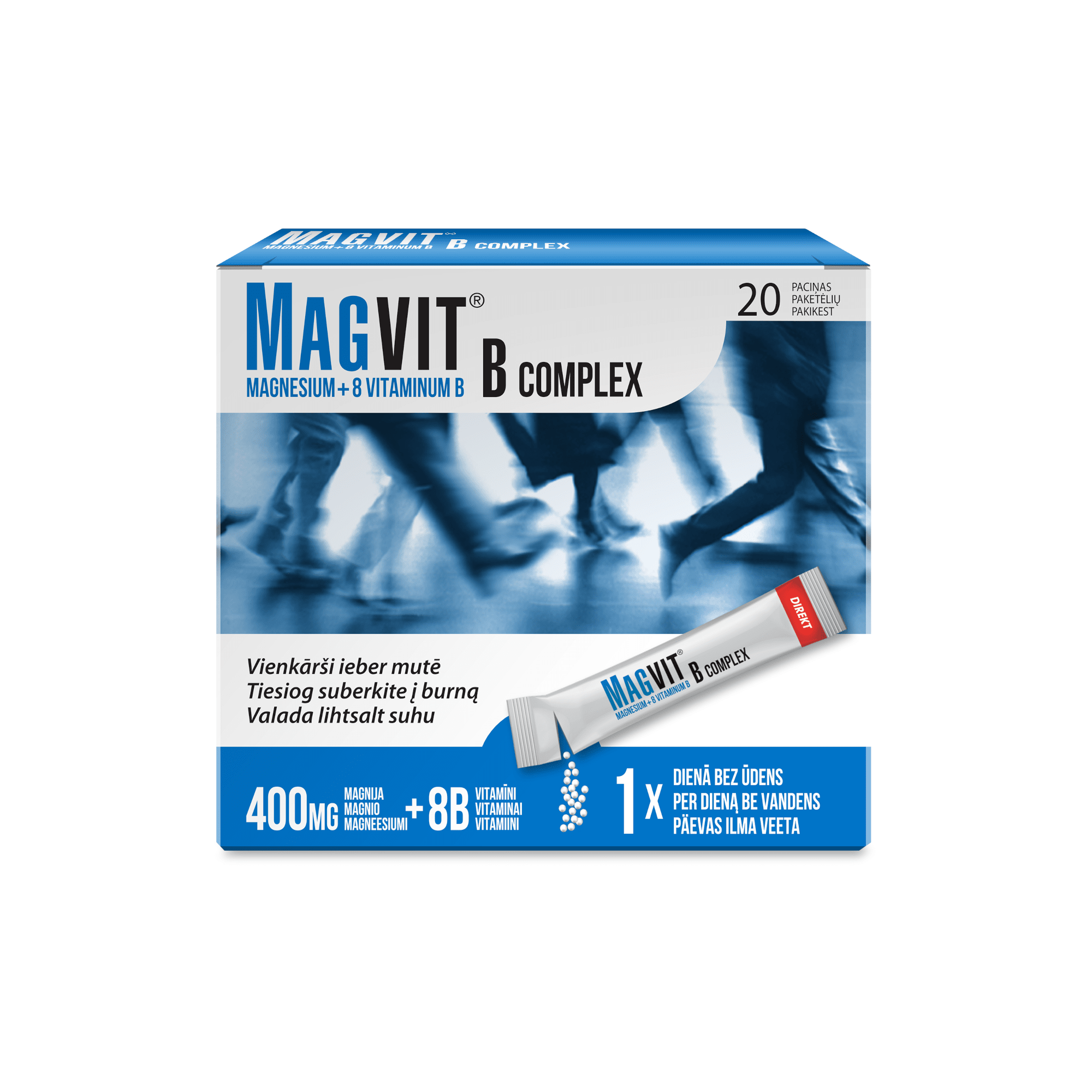 MAGVIT B6 Complex paketėliai su granulėmis N20 | BEN ...