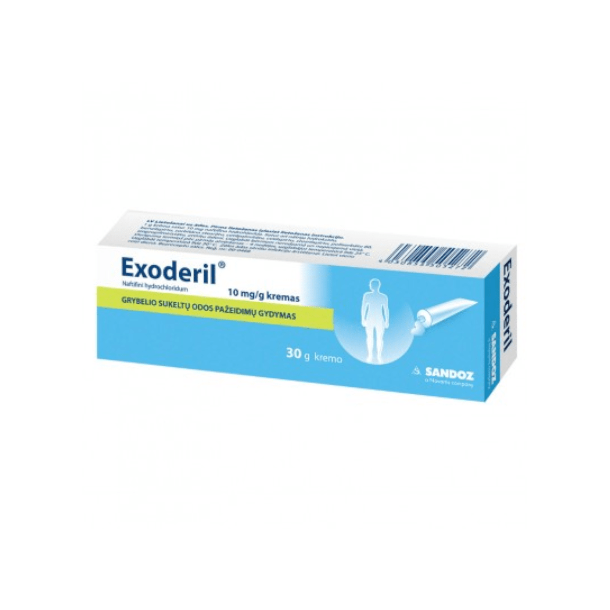 Exoderil 10 mg/g kremas 30 g | BENU vaistinė interne ...