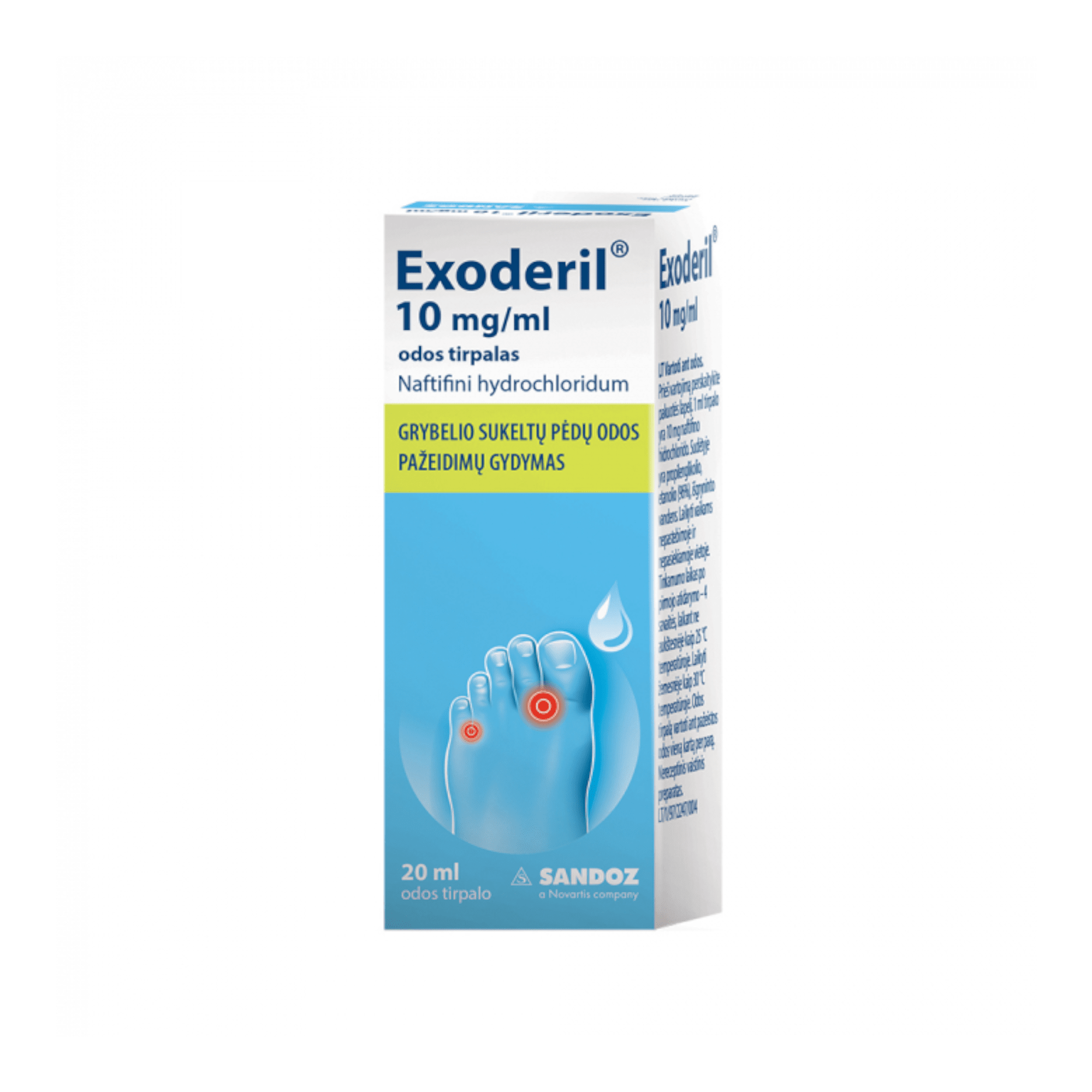 Exoderil 10 mg/ml odos tirpalas 20 ml | BENU vaistin ...