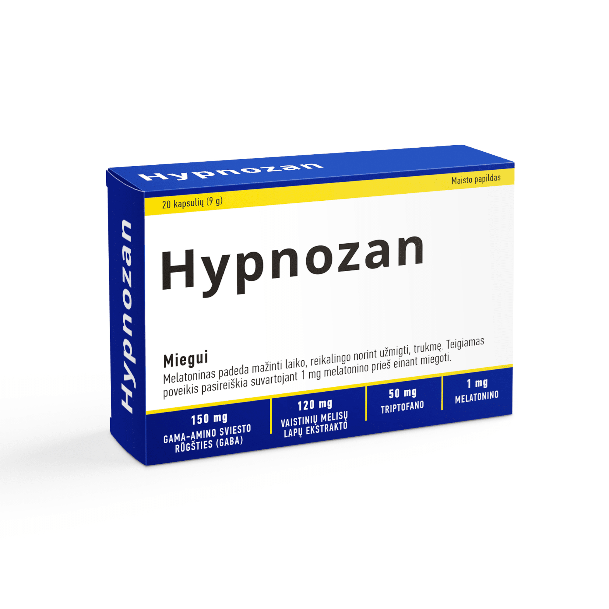 HYPNOZAN kapsulės N20 | BENU vaistinė internete – Nes j