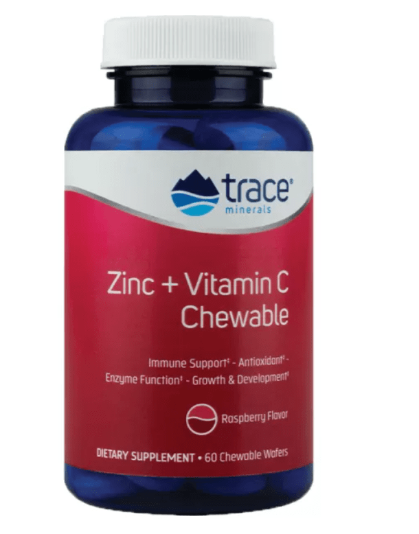 TRACE MINERALS Cinkas ir Vitaminas C imunietui, kra ...