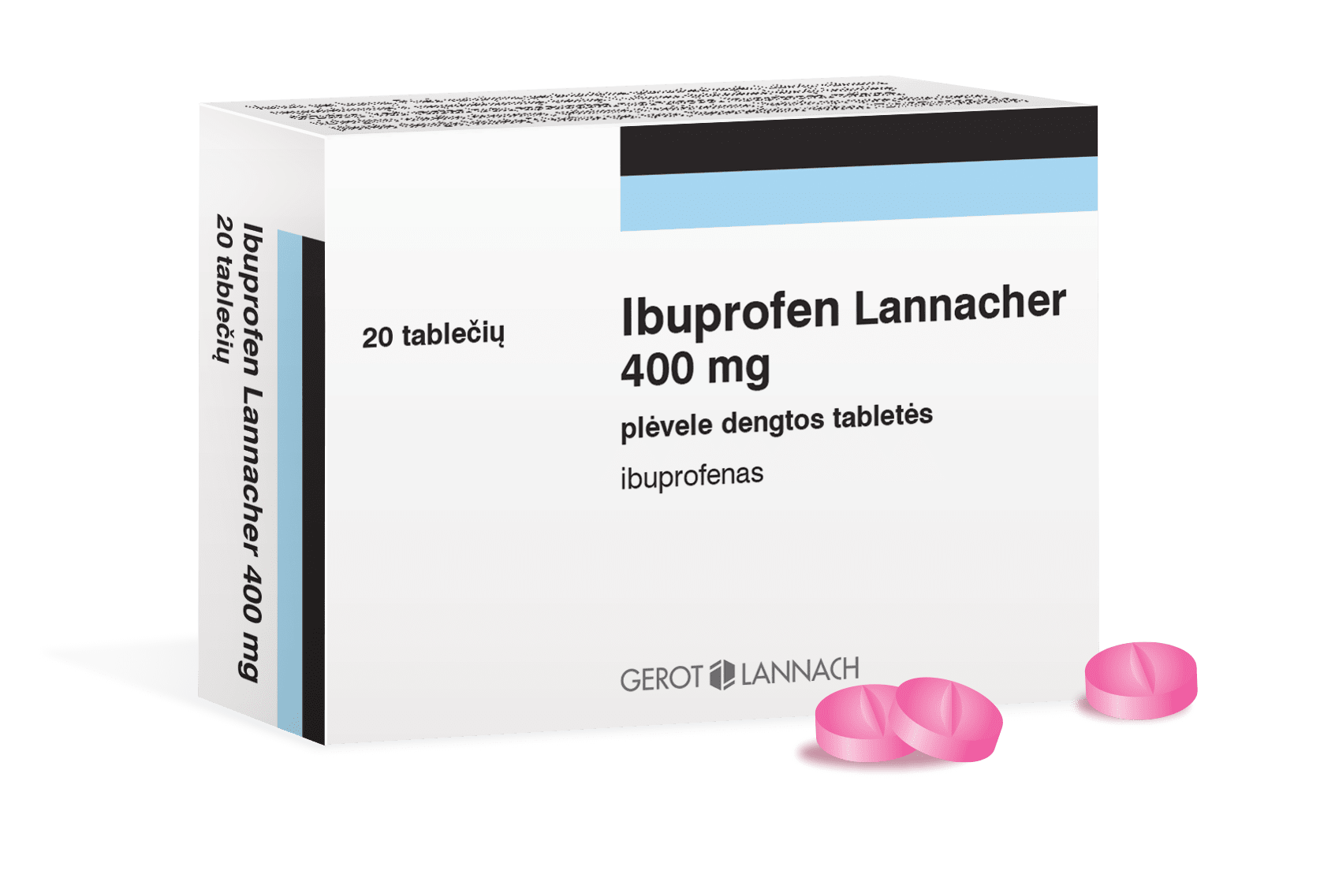 IBUPROFEN LANNACHER 400 mg plėvele dengtos tabletės ...